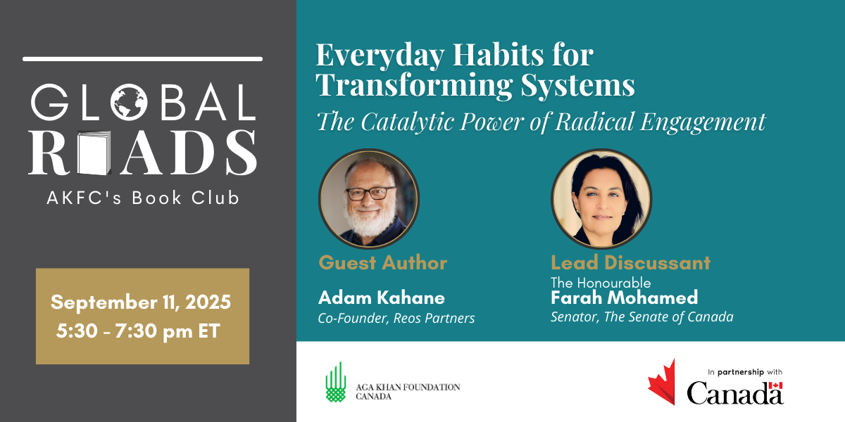Global Reads: Everyday Habits for Transforming Systems - Aga Khan Foundation Canada